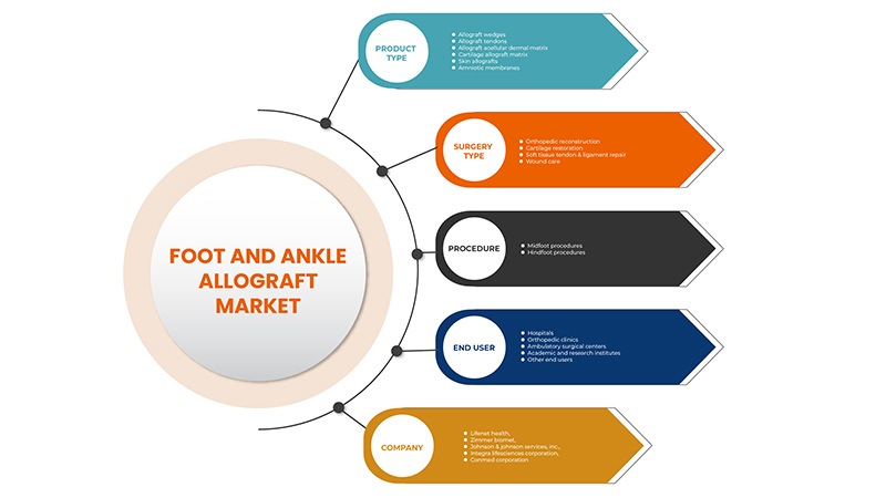 中东和非洲脚和ankle Allografts 市场规模、份额、行业分析